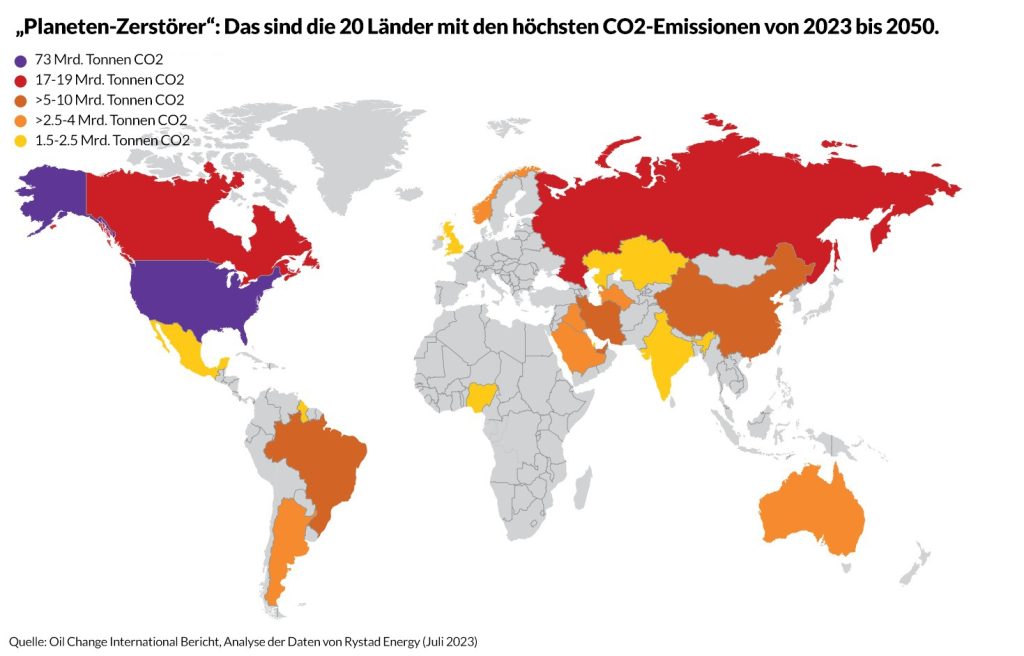 Wer verursacht am meisten CO2? Diese 20 Länder!