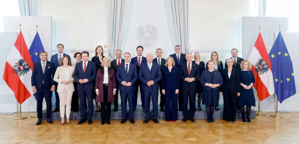 Österreich hat eine neue Regierung - Das sind die Minister:innen